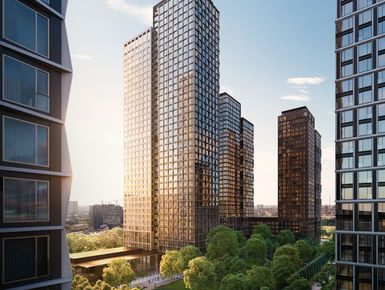 Три новых высотных здания высотой от 36 до 40 этажей построила компания ...